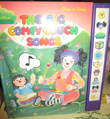 VTG 1996 THE BIG COMFY COUCH SONGS PLAY-A-SONG BOOK WORKS New Batteries ...