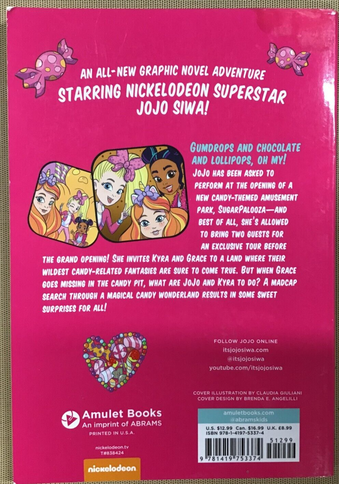 The Great Candy Caper (Jojo's Sweet Adventures) - by Jojo Siwa NEW 📖 ...