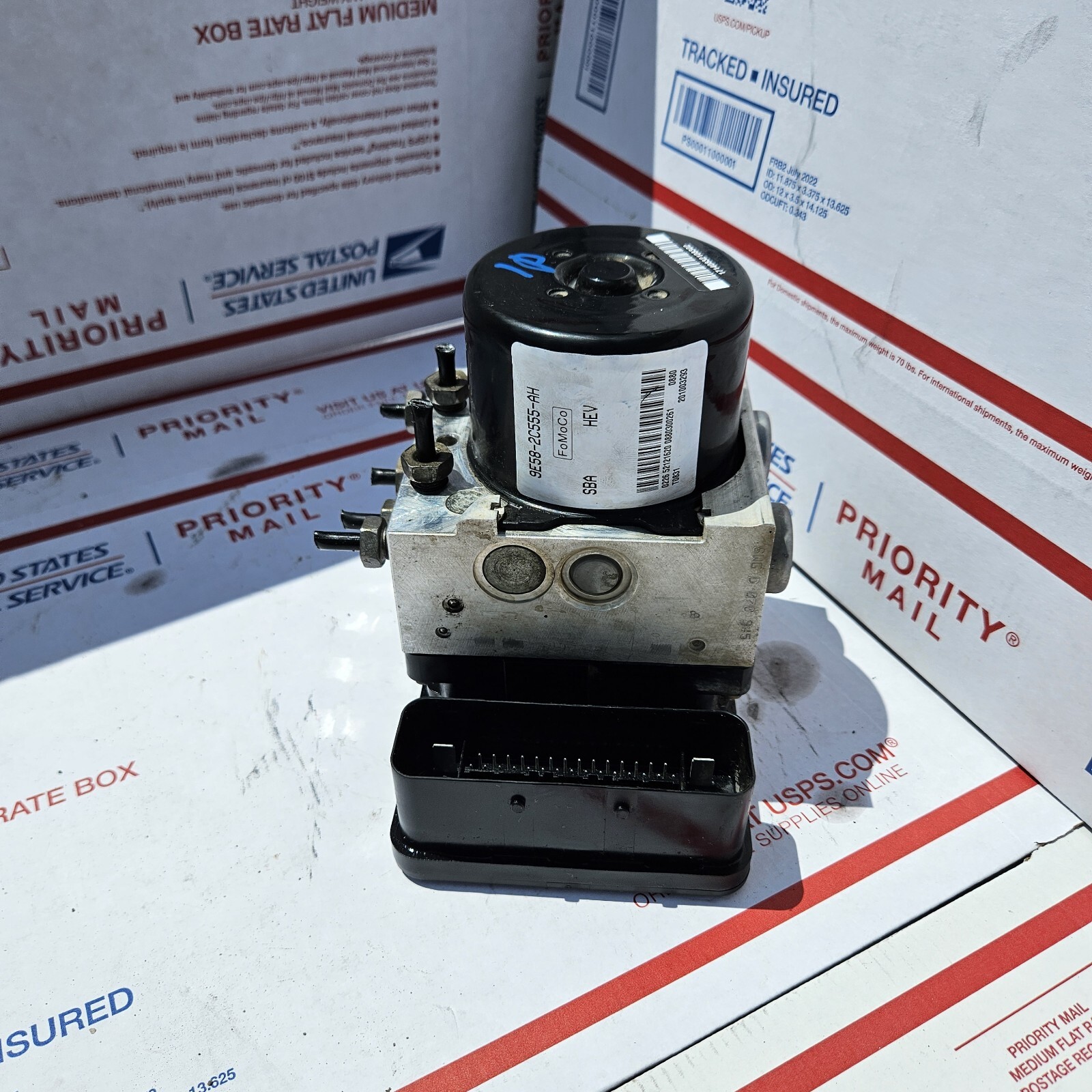 10-12 FORD FUSION MKZ HYBRID ANTILOCK ABS PUMP BRAKE MODULE 9E58-2C555 ...