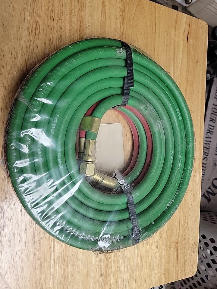NEW Radnor Twin 1/4 Dia, Welding Hose, 25 Ft, Grd T, 64003340 | eBay