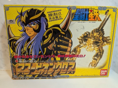 BANDAI Saint Seiya SCORPION MIRO Gold Saint Gold Cloth vintage 1987 ...