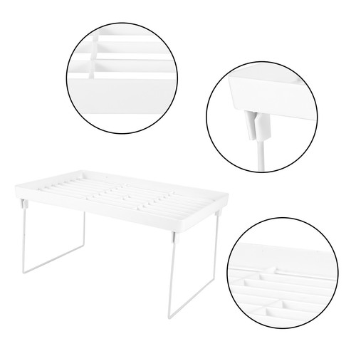 Stacking Cabinet Shelf Rack Steel Metal Leg - Cupboard, Plate, Dish ...