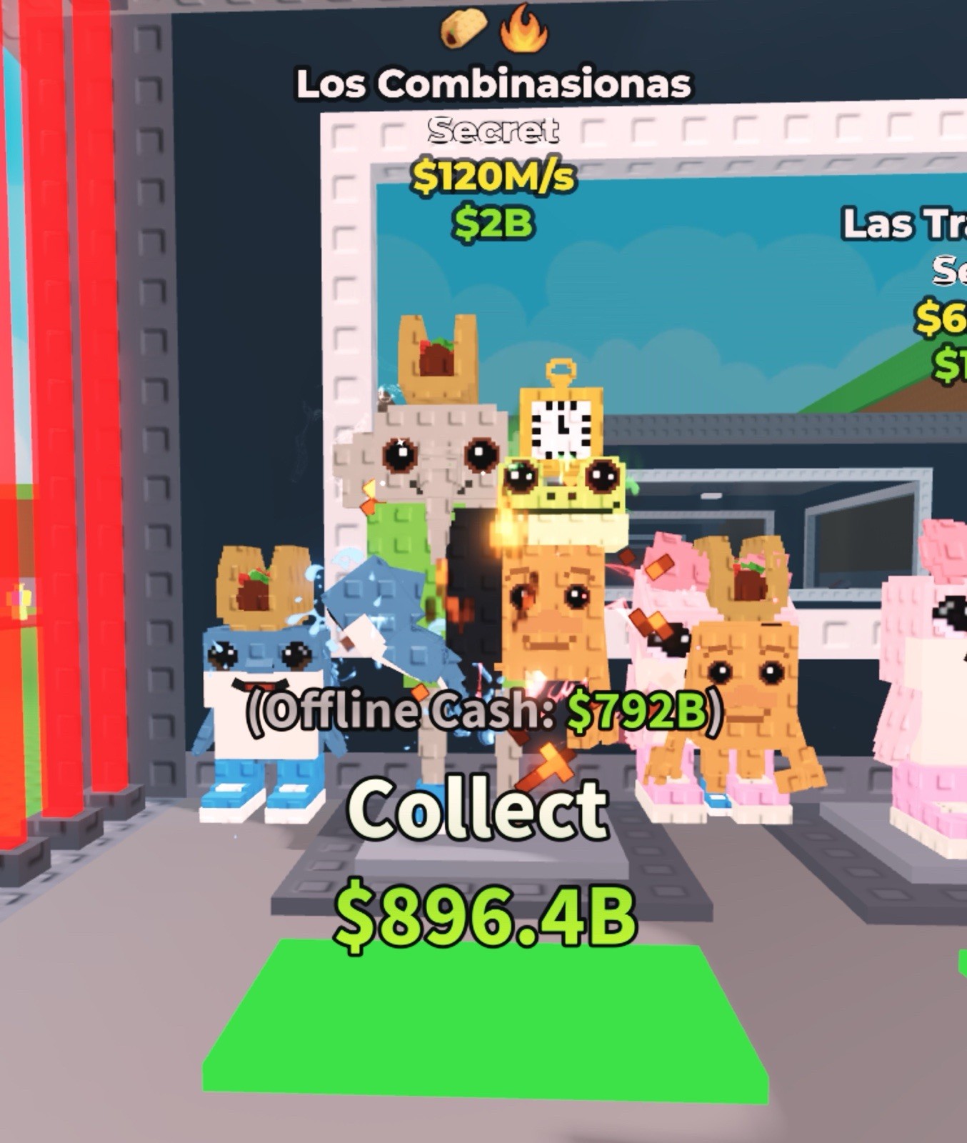 Los Combinations SAB 120M/S Taco And Fire Mutations (FAST SHIPPING ...