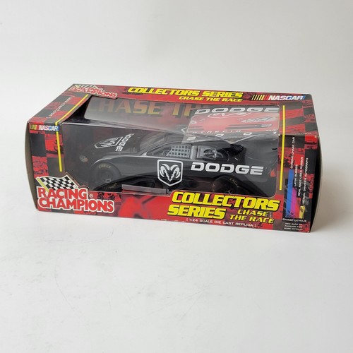 NEW 2001 Nascar Racing Champions Black Dodge Intrepid 1/24 Scale Die ...