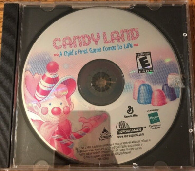Candy Land PC CD Rom-RARE-SHIPS N 24 HOURS | eBay