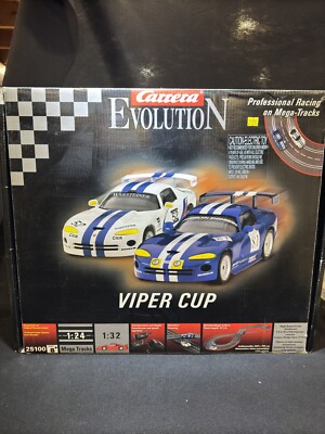 Carrera Evolution Viper Cup Professional Racing Set - Dodge Viper GTS-R ...