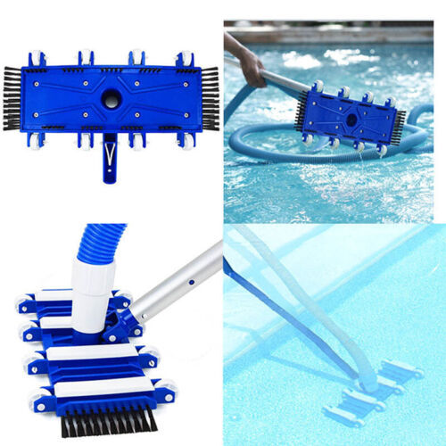 2PCs Vacuum Head Swimming Pool Handle Replaceable Handle With V-Clamp ...