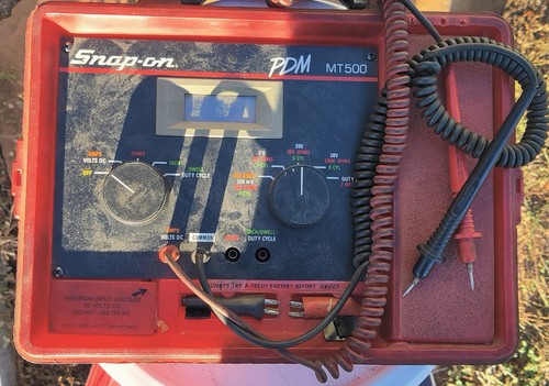 VTG Snap-On PDM MT500 Precision Diagnostics Meter Tach Dwell Engine ...