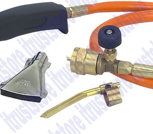 2 Small Mini Brazing Propane Gas Soldering Hand Torch With 4 Tips for ...