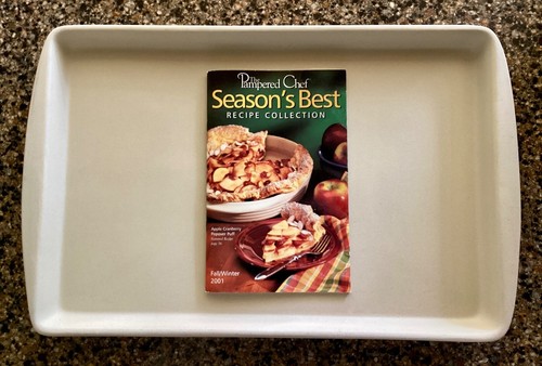 NEW w/o Box PAMPERED CHEF Large Stone Bar Pan Cookie Sheet #1445 ...