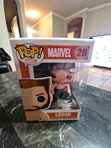Funko Pop! Marvel Logan #28 New Great Condition Rare | eBay