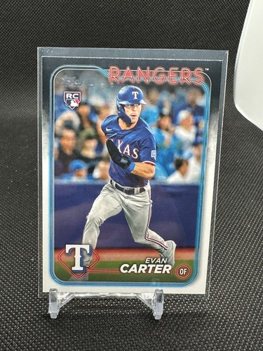 2024 Topps Evan Carter ROOKIE #280 - Texas Rangers | eBay
