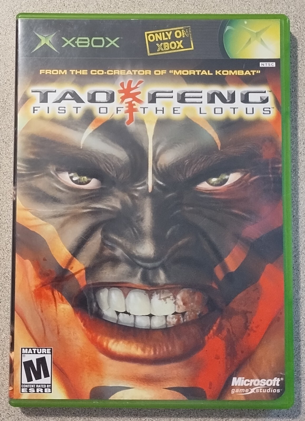 Tao Feng Fist Of The Lotus Xbox Game 2003 805529215757| eBay