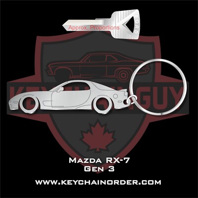 1992 - 1995 Mazda RX-7 (Gen 3) Laser Cut Key Chains | eBay