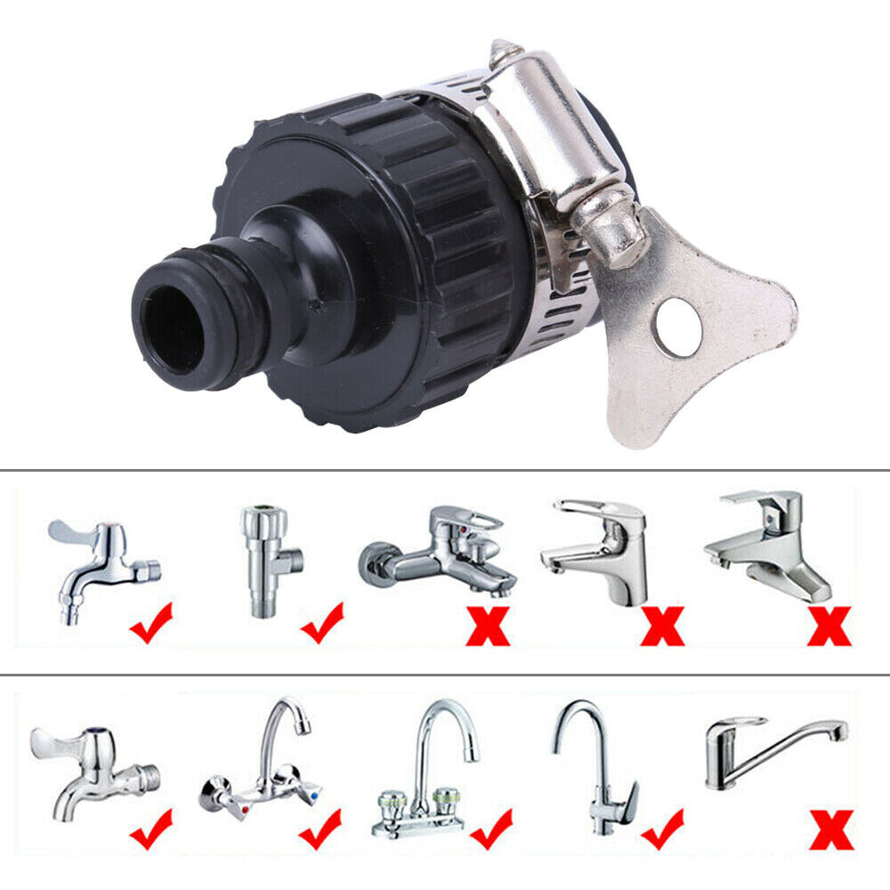 Water Faucet Garden Connector Pipe Fitting Water Tap Adapter Hose ...