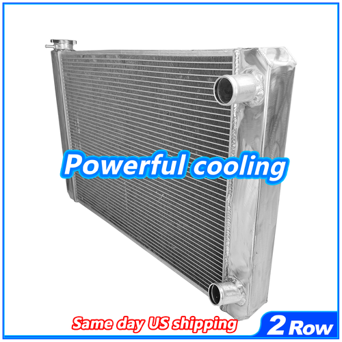 All Aluminum Racing Radiator For Chevy SBC 350 Double Pass 31" x 19 ...