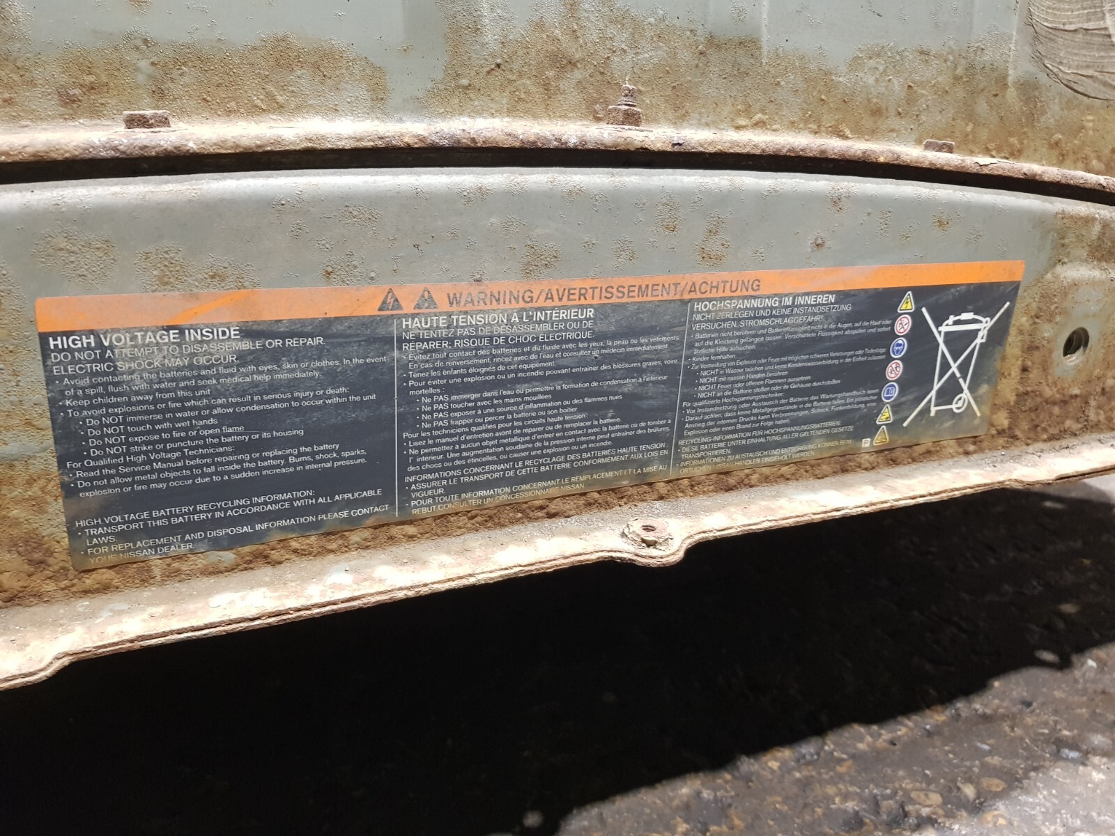 2012 Nissan Leaf Battery Electric Battery 24kwh 295B03NA0A | eBay UK