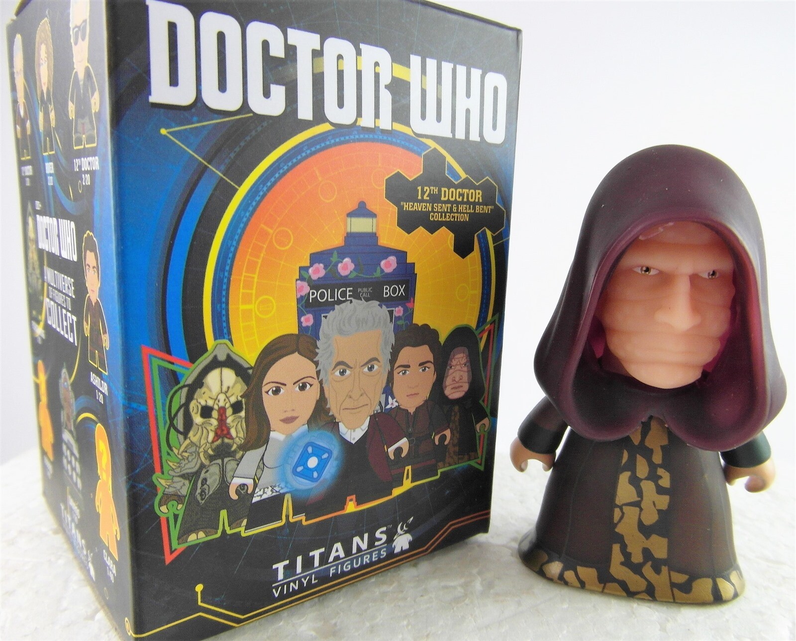 Doctor Who TITANS 12th Doctor Heaven Sent & Hell Bent Mini 3" Vinyl ...