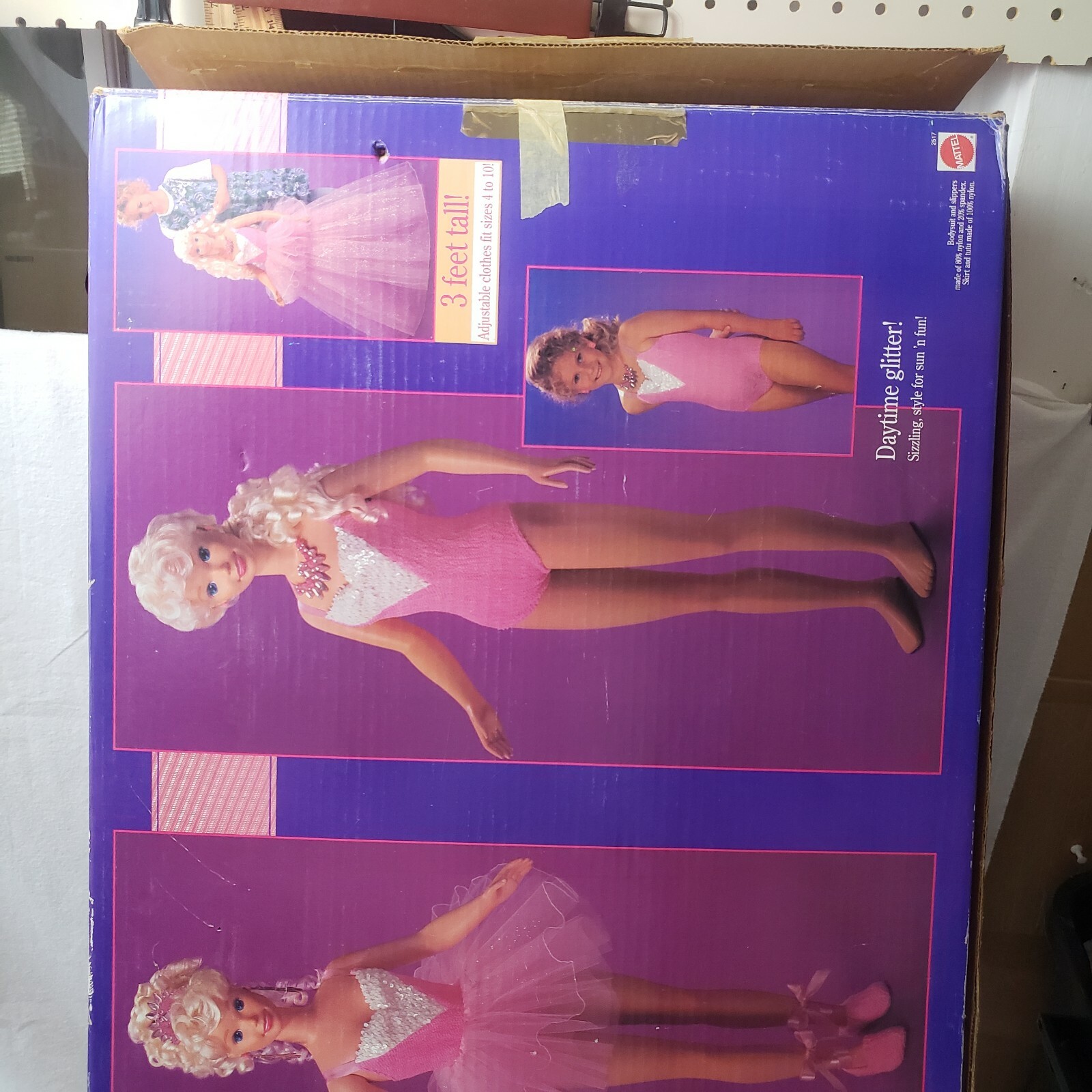 Life Size Barbie Doll 3 Feet Tall Vintage 1992 My Size In Box ...