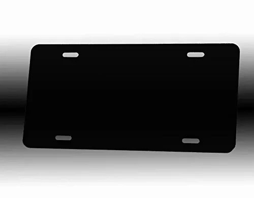 JR2 Premium Plain Stainless-Steel Heavy Metal License Plate fit ALL ...