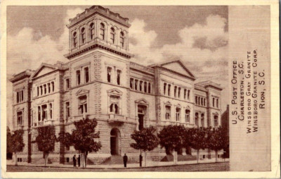 1915. POST OFFICE. RION, SC. POSTCARD XZ22 | eBay