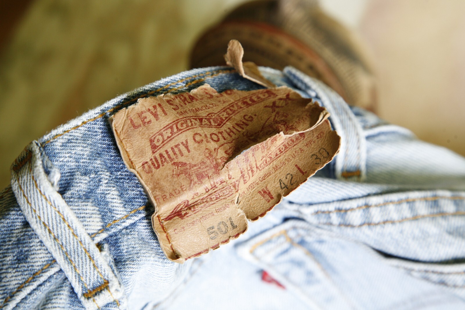 Levi's Vintage 501, All Original, the Real Deal, 42 - Gem