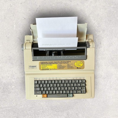 Typewriters & Word Processors - Canon Electronic Typewriter