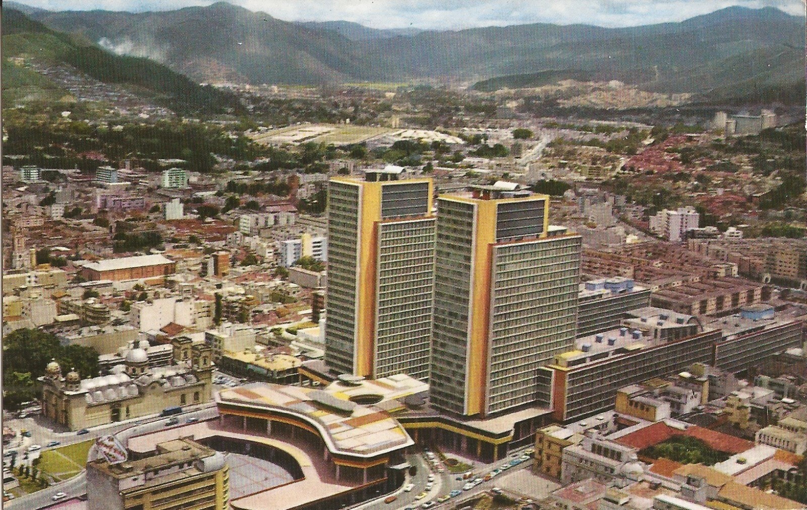 Caracas, VENEZUELA - Centro Simon Bolivar Towers - BIRDSEYE | eBay