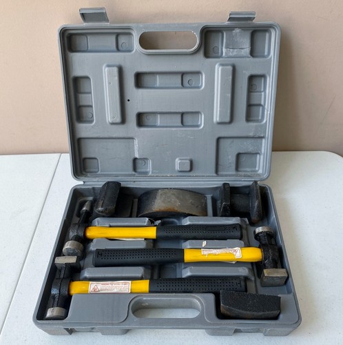 7 pc Hammer Set Hard Box Automotive Tools Heavy Duty | eBay