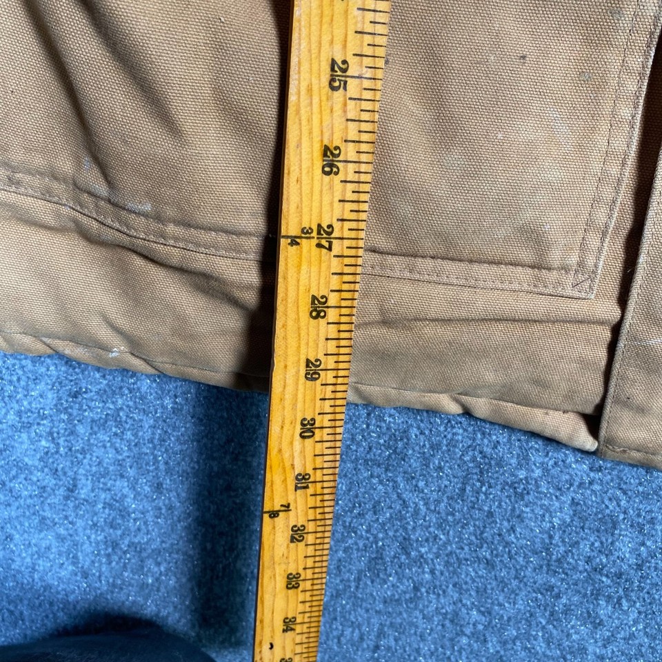 Vintage Carhartt C0186 Jacket Mens 46 Brown Duck Cloth Workwear ...