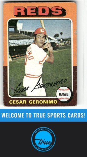 1975 Topps #41 Cesar Geronimo | eBay