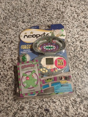 Neopets Tiger Electronics 2003 Pocket Grundo Game NEW HTF Sealed NOS ...