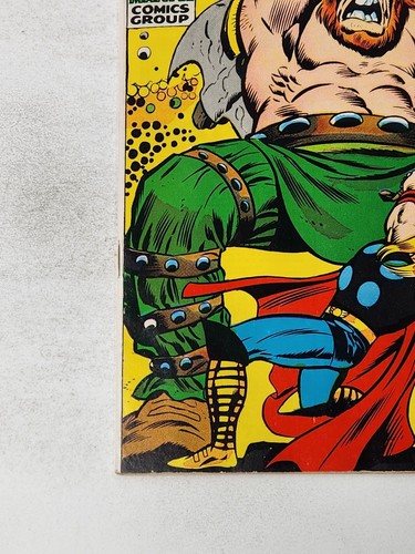 The Mighty Thor 184 1st App The Silent One Marvel Stan Lee John Buscema ...