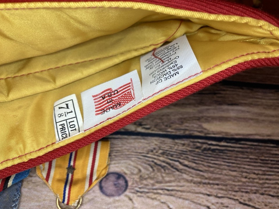 WW2 Campaign Medal Pin Bar Lot Caps USMC Pacific War WWII Militaria ...