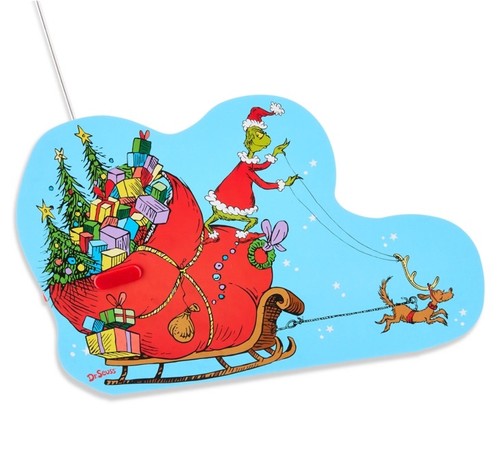 MR CHRISTMAS 12939 THE GRINCH ANIMATED CHRISTMAS TREE TOPPER W/LIT STAR ...