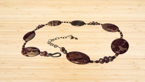 Vintage Chunky Red Jasper Gemstone Jewelry Belt Waist Chain Bohemian ...