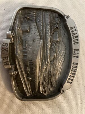 ASARCO RAY COMPLEX MINE BELT BUCKLE SX/EW ARIZONA | eBay