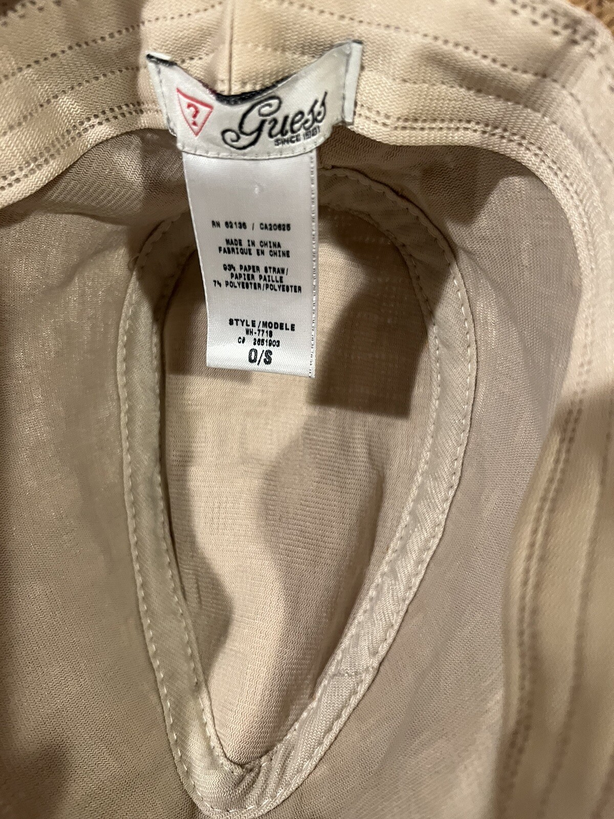 Guess straw fedora - Gem