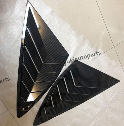 For Audi A7 S7 RS7 2012~2018 Carbon Fiber Side Vent Scoop Window Louver ...