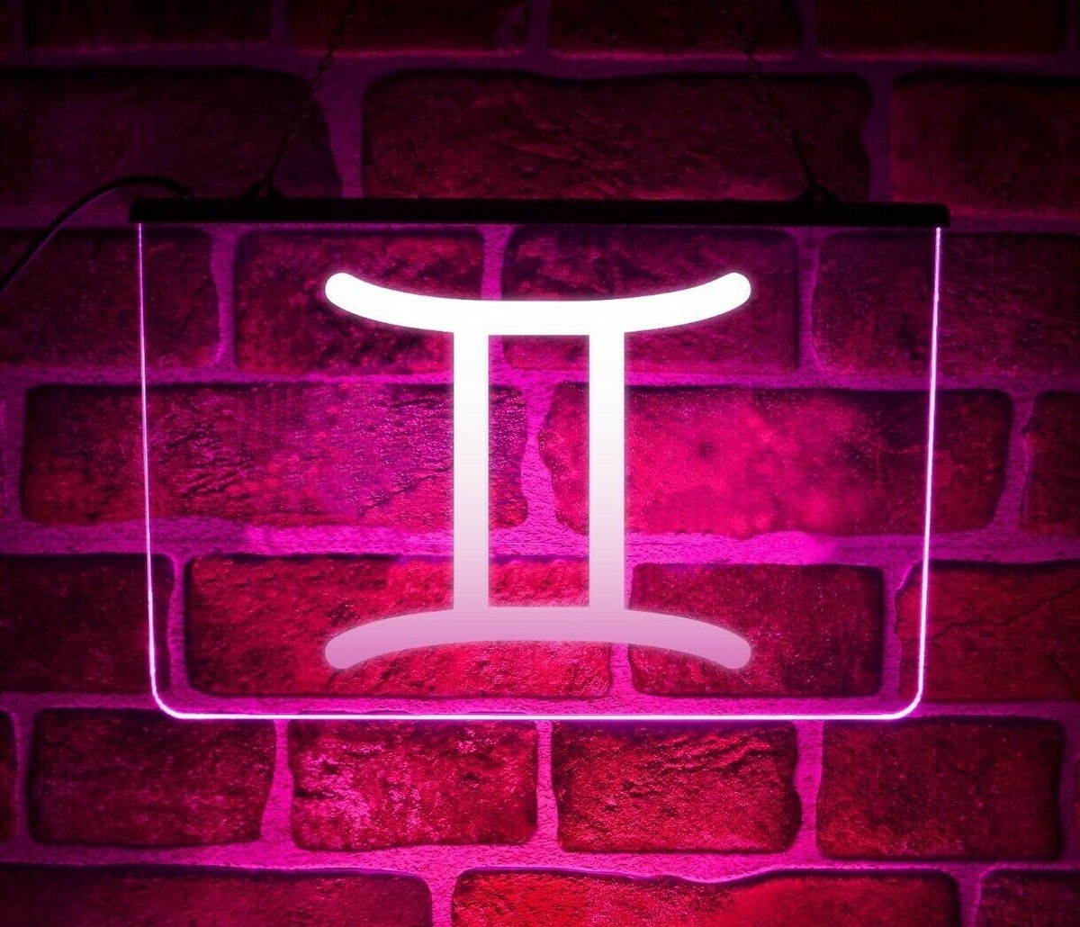 Purple Gemini Sign