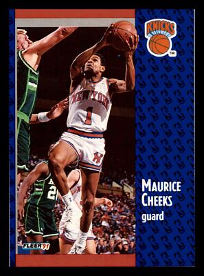 Maurice Cheeks 1991-92 Fleer #135 New York Knicks NM-MINT | eBay