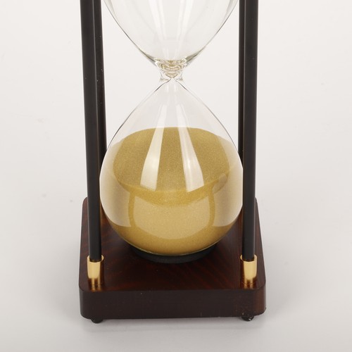60Min Hourglass Sand Timer Wooden Sand Clock Table Decorative Wooden ...