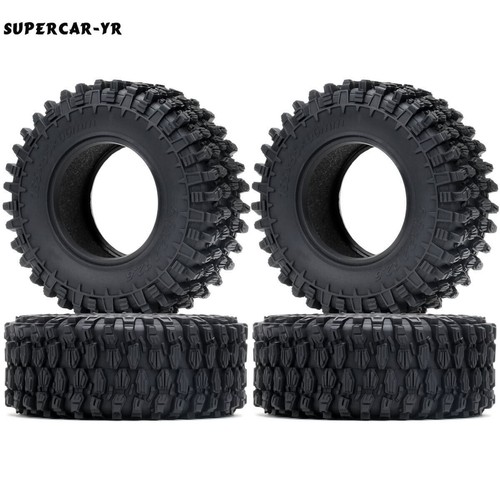 4P Rubber 2.6" Tires Wheel Tyres With Foam For RC 1/10 TRX4 TRX6 SCX10 ...