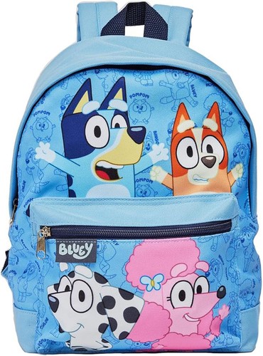 BLUEY 3D OFFICIAL NURSERY BACKPACK SCHOOL BAG BOYS GIRLS TRAVEL BAG ...