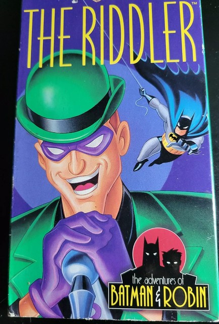 The Adventures of Batman Robin - The Riddler (VHS, 1995) for sale ...