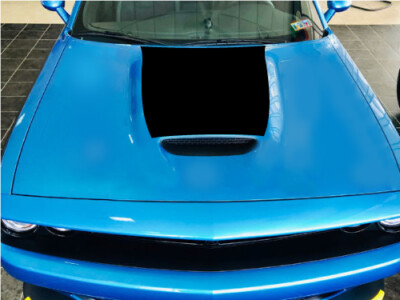 Fits Challenger Graphic Bulge Hood Decal 2015-2019 Wide Body 392 Solid ...