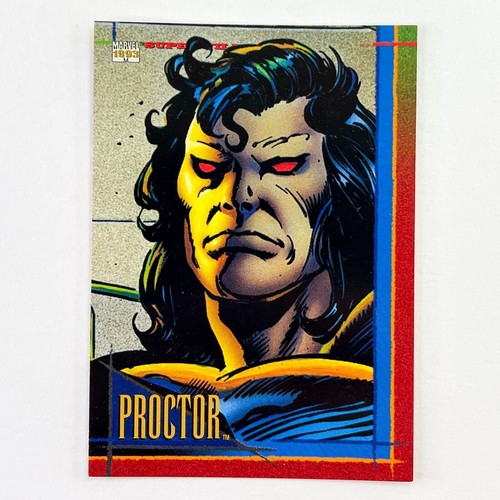 Skybox Marvel Universe 1994 Proctor #99 Super Villains Series 4 Base ...