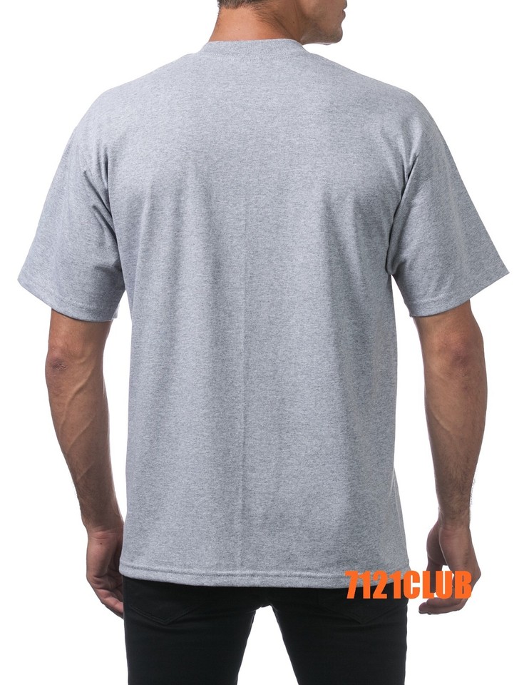 6 PACK PRO CLUB MEN'S T SHIRTS PROCLUB HEAVYWEIGHT SHORT SLEEVE BIG ...