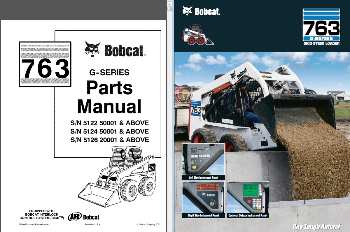 Bobcat 763 Parts Manual
