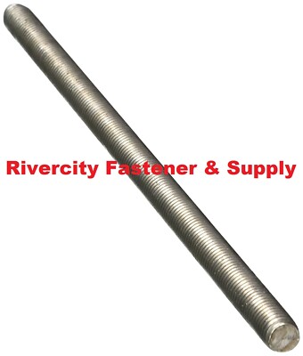 M8-1.25 x 1M Stainless Steel All Threaded Rod 8mm x 1 Meter All Rod ...